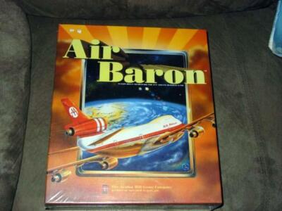 Avalon Hill AH - AIR BARON game - building airline industrial empires ...