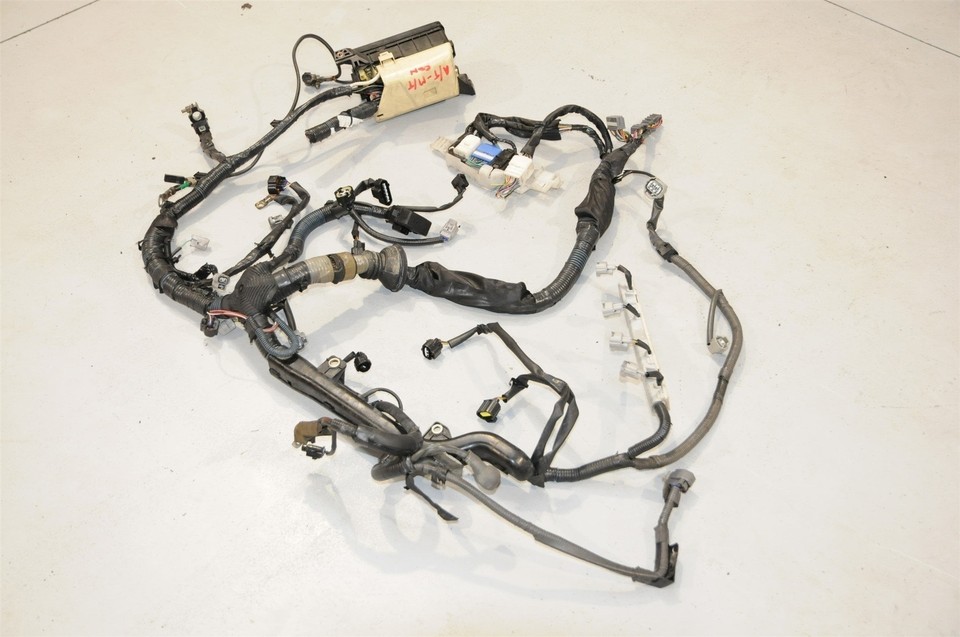 JDM Toyota AE111 20V Blacktop 4AGE Engine Harness Loom Wiring AT | 20 V ...