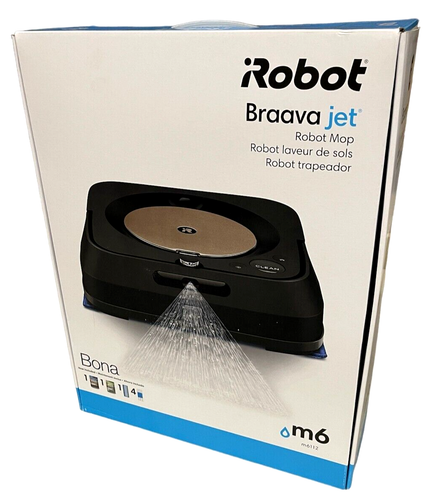 iRobot Braava Jet M 6 Robot Mop - Black for sale online | eBay