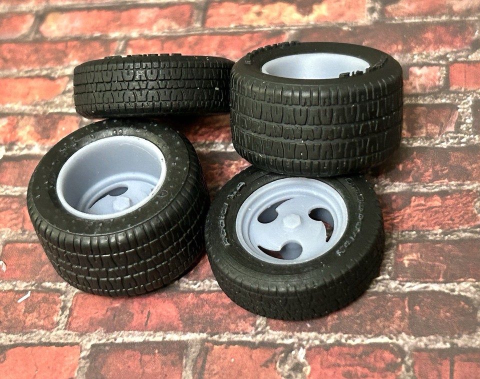 1/24 Scale: 15-inch “Boyd’s Ninja” Resin Wheels W/ Wide Rear Tires | eBay