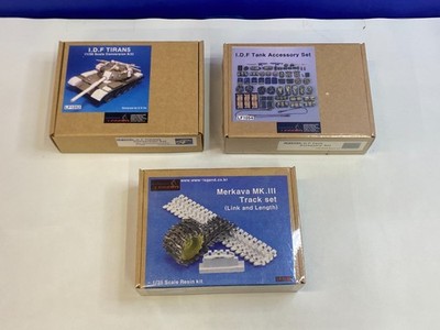 LEGEND PRODUCTIONS 1/35 SCALE LOT OF 3 RESIN MILITARY ACCESSORIES KITS ...