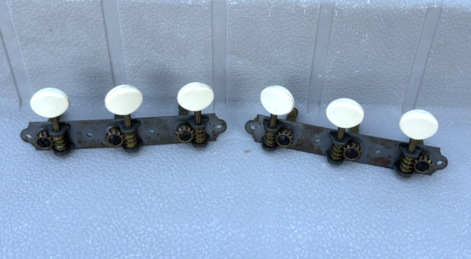 Vg Harmony Fender Acoustic Guitar Pickguard Tailpiece Bridge Tuners ...