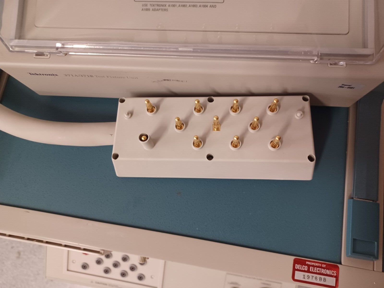 Tektronix 371a Curve Tracer W 371a 371b Test Fixture And Calibration Cert Ebay