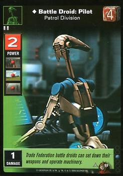 Battle Droid: Pilot, Patrol Division (Naboo #99) | Decipher Young Jedi ...