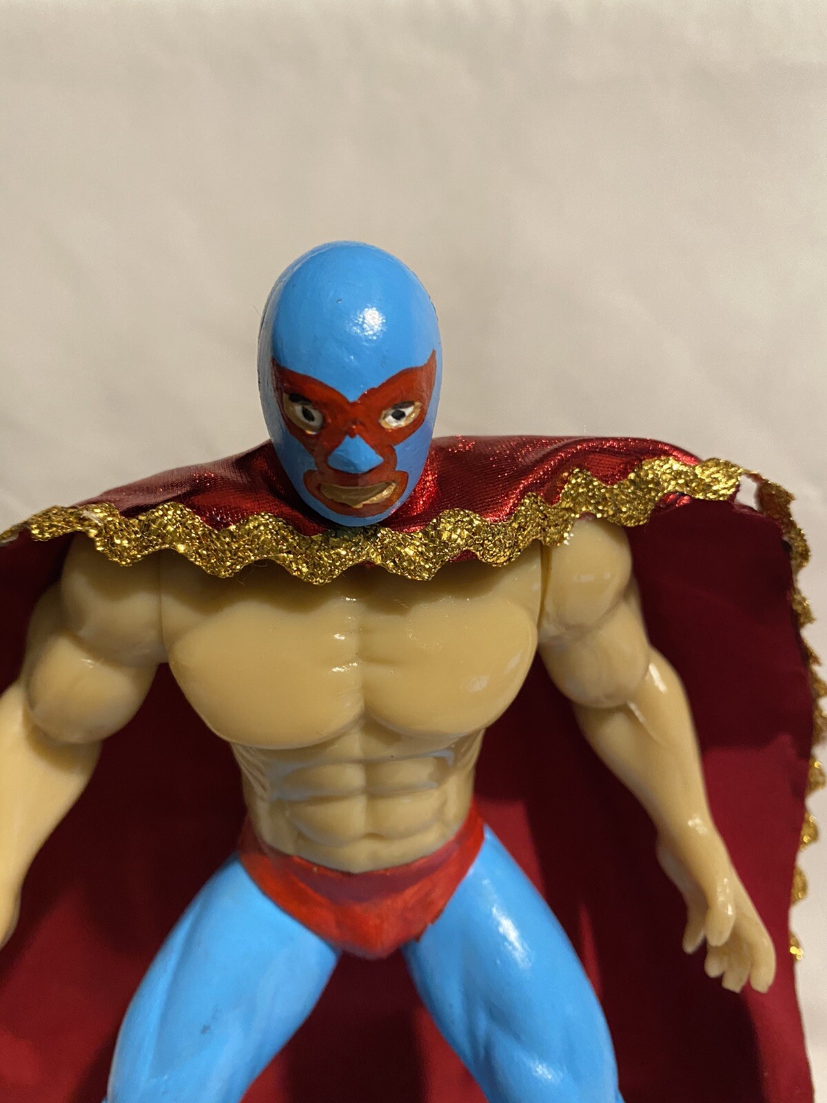 Nacho Libre Wrestler 7 in Action Figure Mexican Toys HANDMADE PAINTED ...