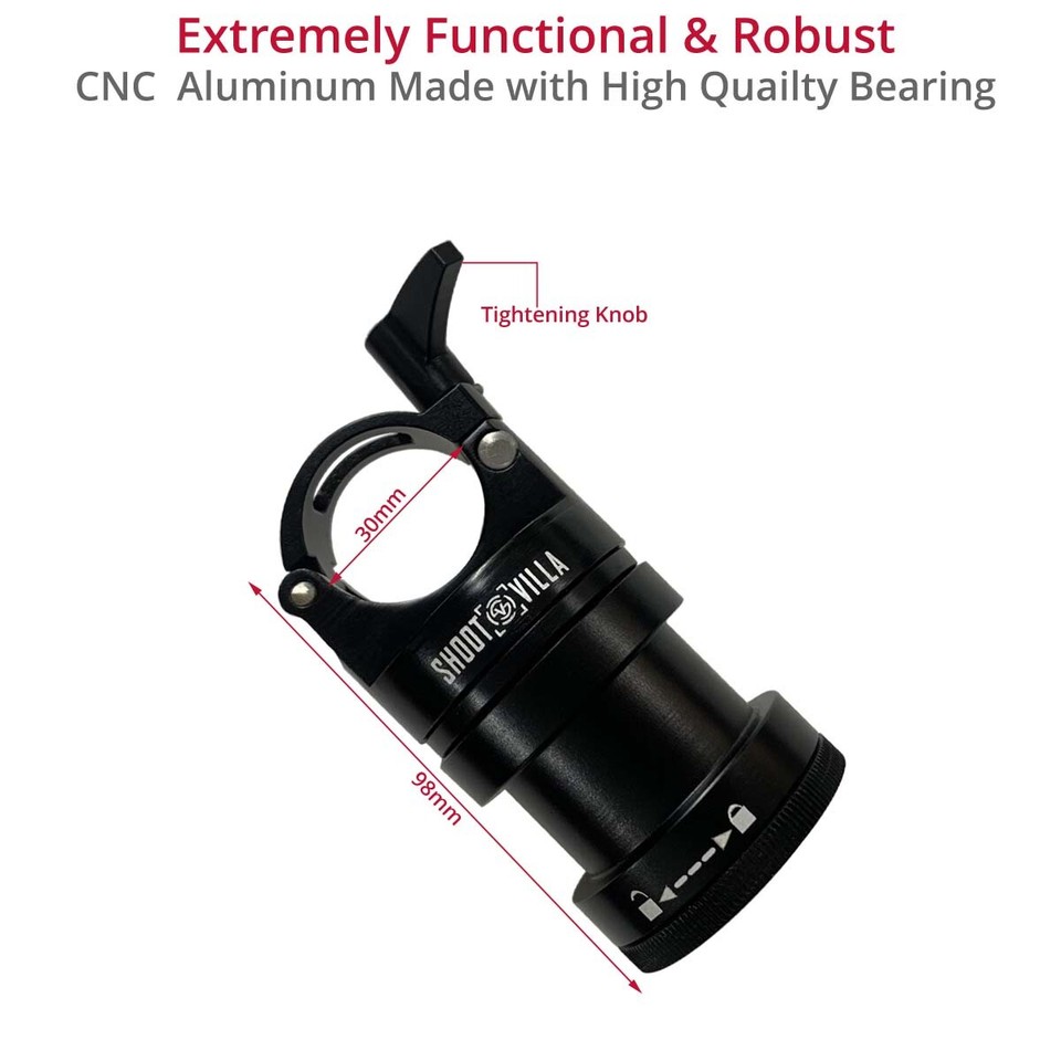 Shootvilla 2x universal gimbal attachment with Rubber Strap of Ready ...