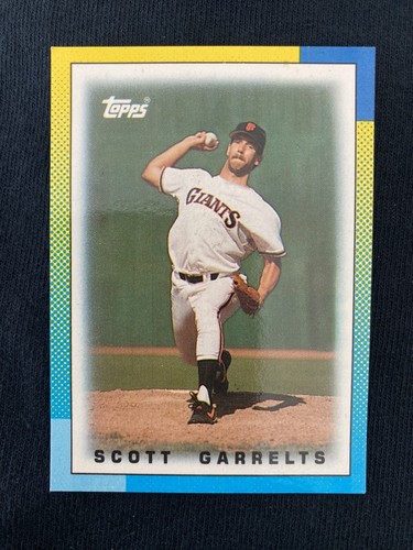 1990 Topps Mini #85 Scott Garrelts SF Giants | eBay