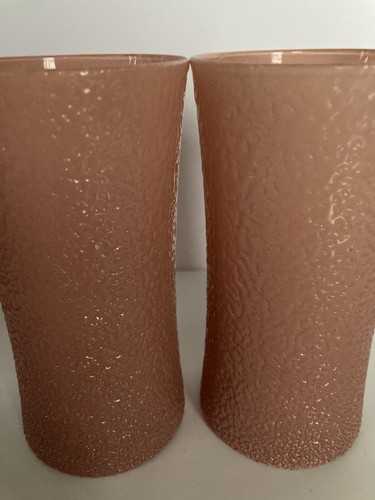 Vintage MCM Pink Glass Pitcher With 6 Tumblers Gorgeous Set | eBay