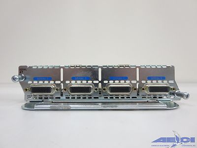 CISCO 4-PORT SYNC SERIAL NETWORK MODULE NM-4T; CNI9CGCAAA | eBay