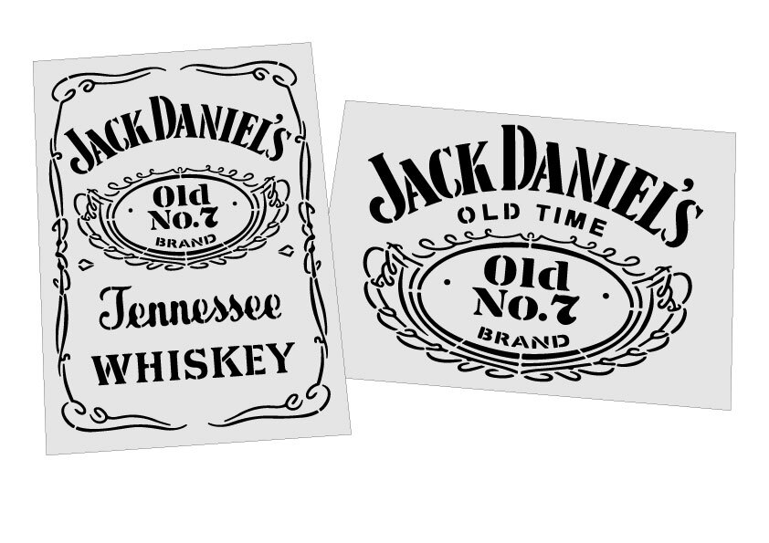Jack Daniels Stencil