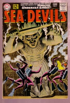 SEA DEVILS #5 1962- THE CREATURE THAT STOLE THE 7 SEAS- FN | eBay