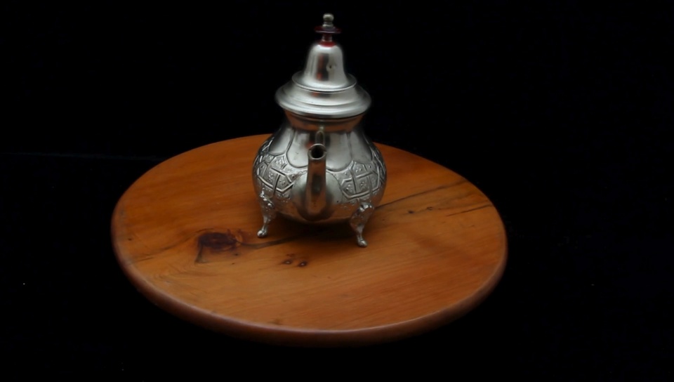 VTG Moroccan Teapot Engraved Silver Plated Berber Tea Home Decor Big ...