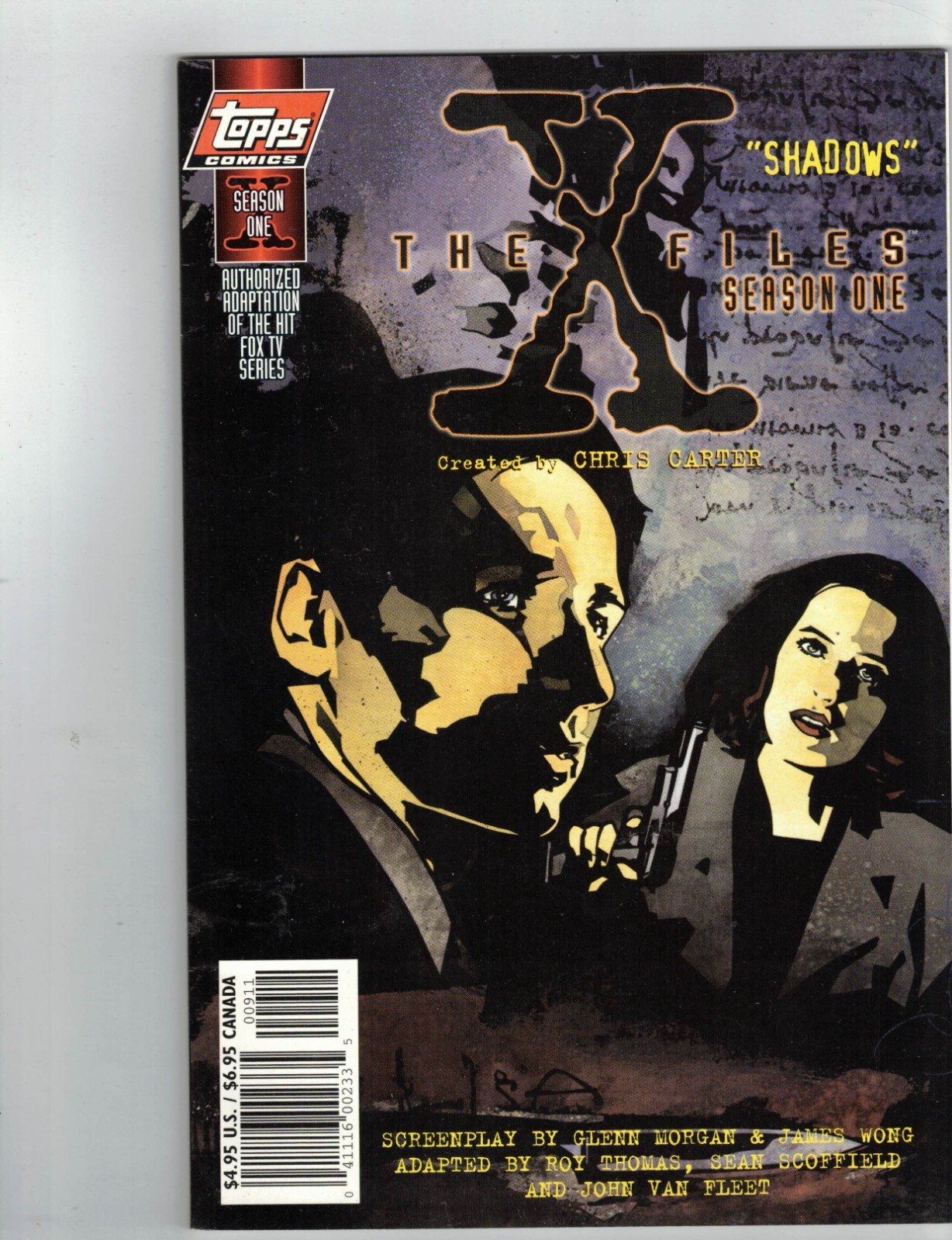 The X-files season one "shadows" Topps comics #1 nm | eBay
