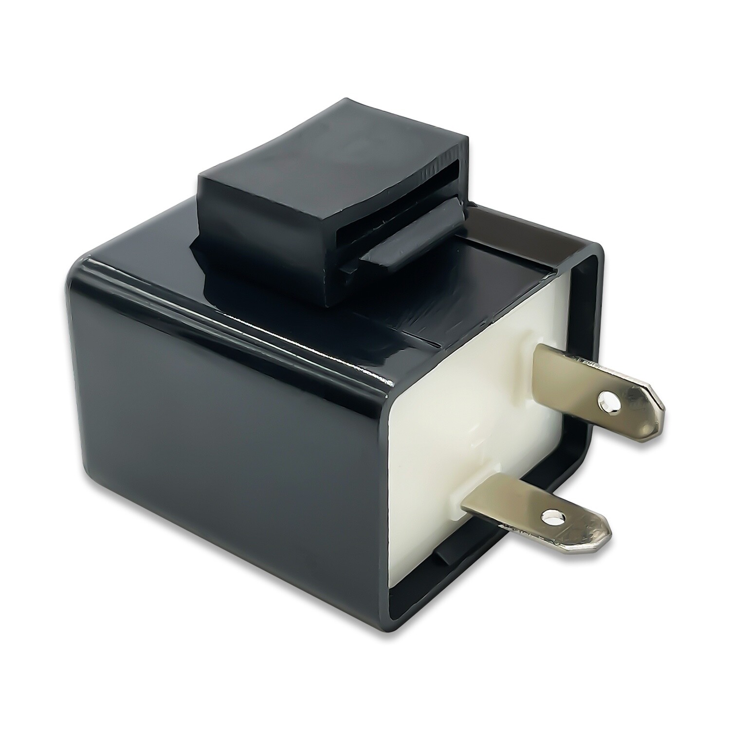 2-Pin Electronic LED Flasher Relay for Turn Signal Hyper Flasher 12V 0 ...