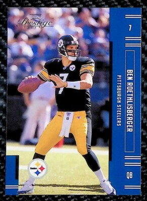Ben Roethlisberger - 2005 Playoff Prestige #112 - Steelers | eBay
