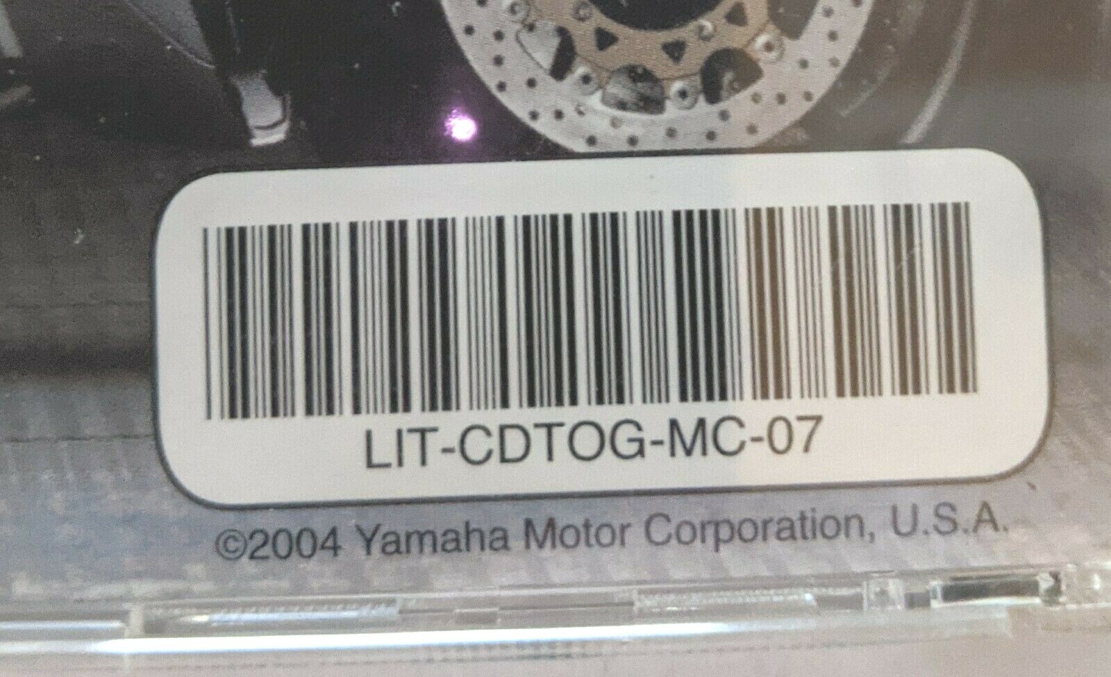 2004 YAMAHA YZF-R1 MOTORCYCLE OWNER, PARTS & SERVICE MANUAL CD LIT-CDTOG-MC-07 | eBay