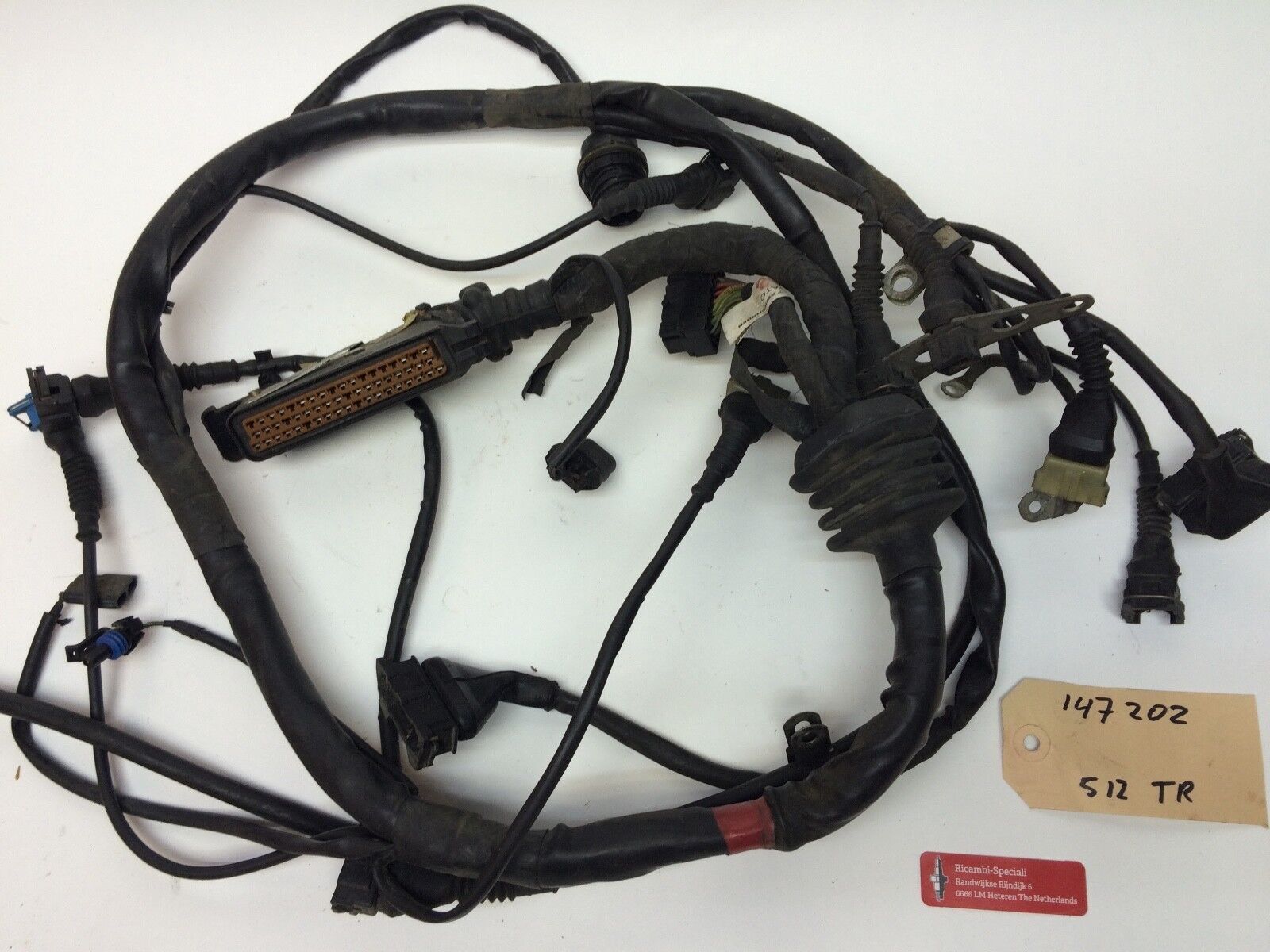 Ferrari 512 TR cable loom Injection system cables cyl 1-6 | eBay