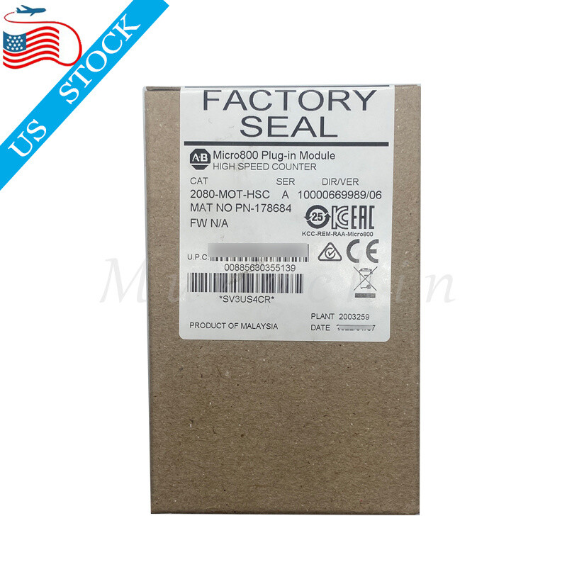 For 2080-MOT-HSC Allen Bradley Ser A Input Micro800 Plug-in Module | eBay