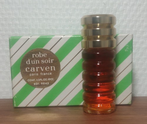 Rare. Extrait de Parfum Robe d'un Soir Carven 10 ml. Boîte. Plein. Très bon état | eBay