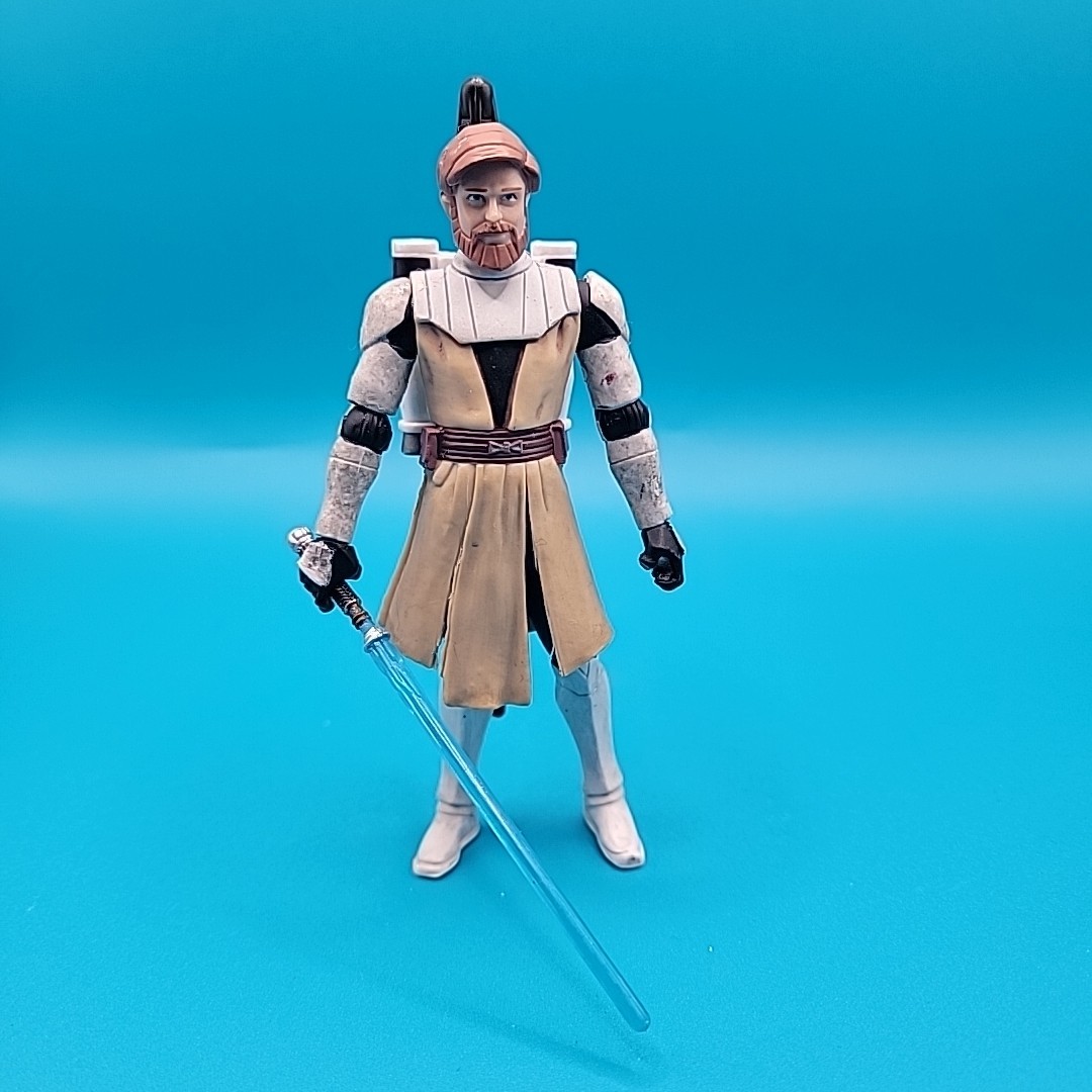 Star Wars Obi Wan Kenobi Clone Wars Collection Figure 2008 CW CW02 TCW ...
