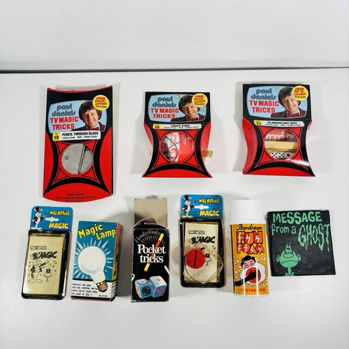 Magic Tricks Job Lot Bundle Vintage 1970s/80s Paul Daniel’s Trick ...