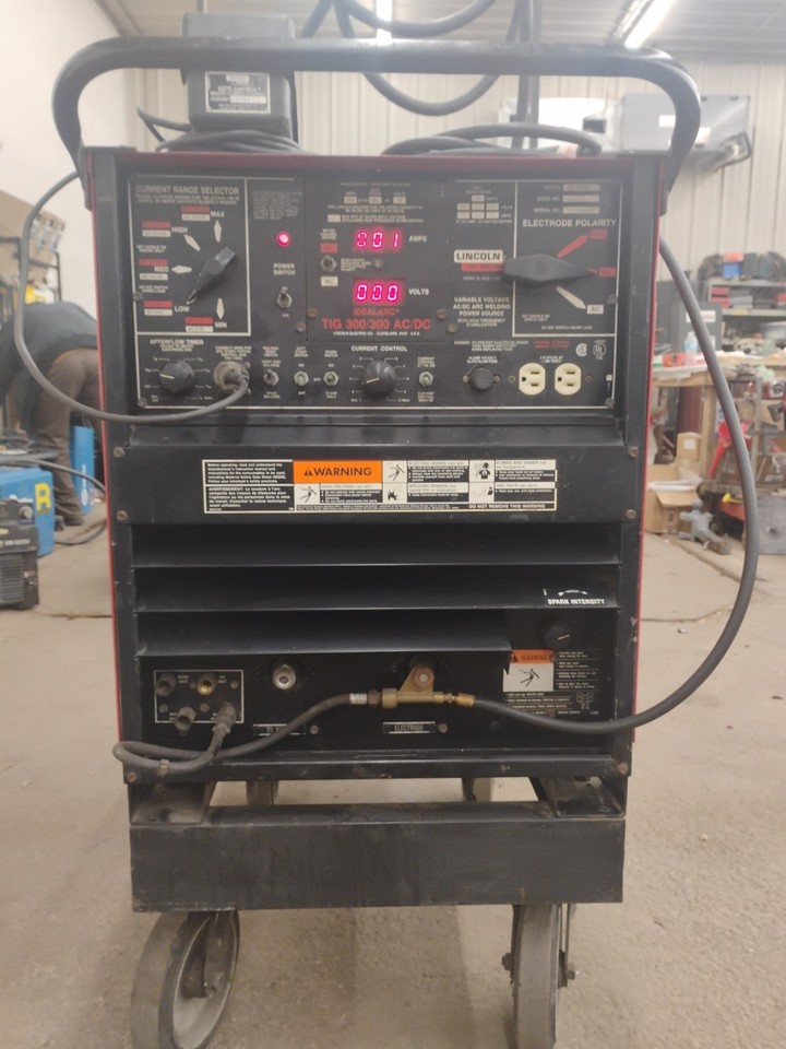 Lincoln Idealarc TIG 300 / 300 AC/DC MIG TIG Stick Single Or 3 Phase ...