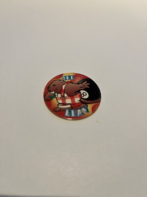 Vntg POG 1990s 8 Ball Animal The Beav Beaver HTF RARE Game Milk Bottle ...