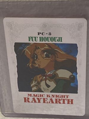 MAGIC KNIGHT RAYEARTH - Chase PC-3 - FUU Platina Card - 95 Amada RARE ...