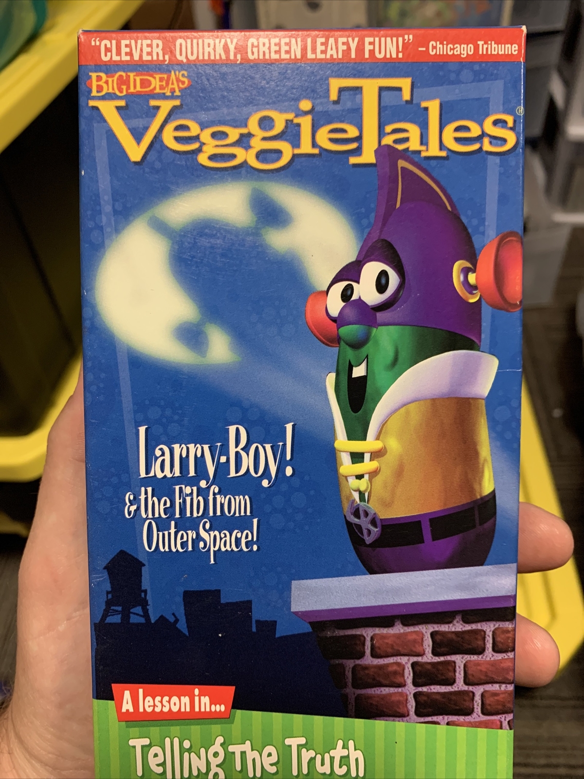 Veggietales Larryboy And The Fib From Outer Space Dvd