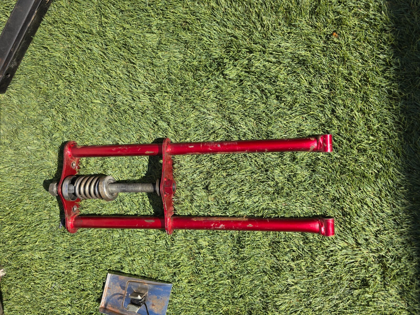 Vintage mini bike forks Cat 400x | eBay