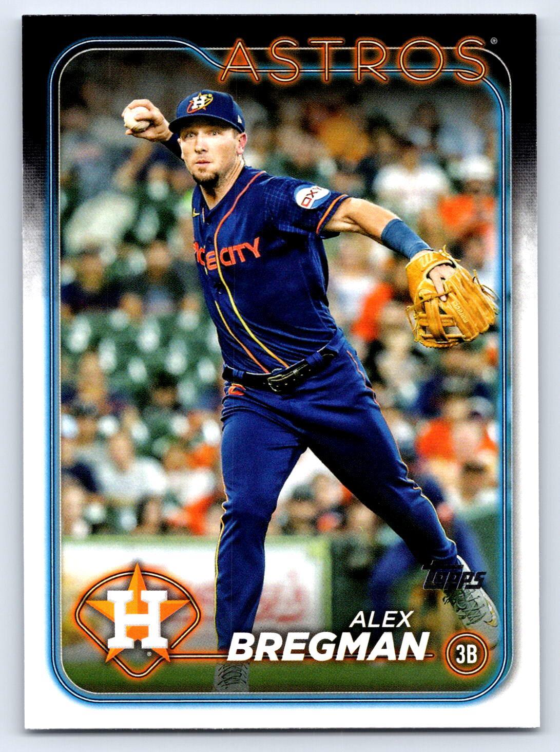 2024 Topps Series 1 Alex Bregman #84 Houston Astros Baseball Card | eBay
