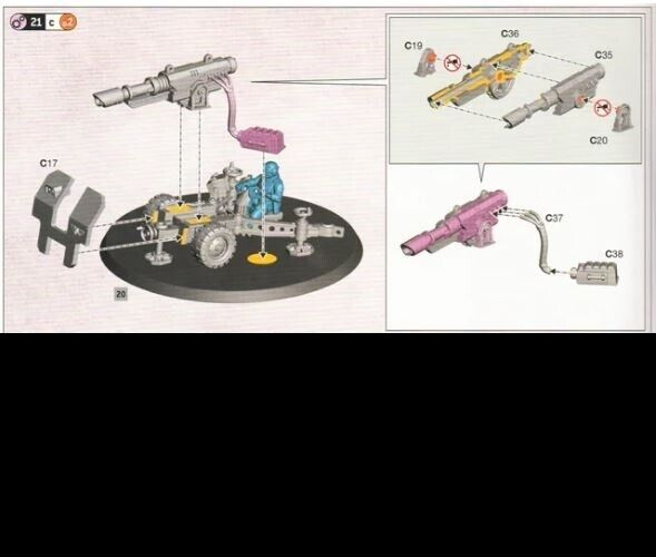 Warhammer 40K Astra Militarum - Field Ordnance Battery *Field Gun A* | eBay