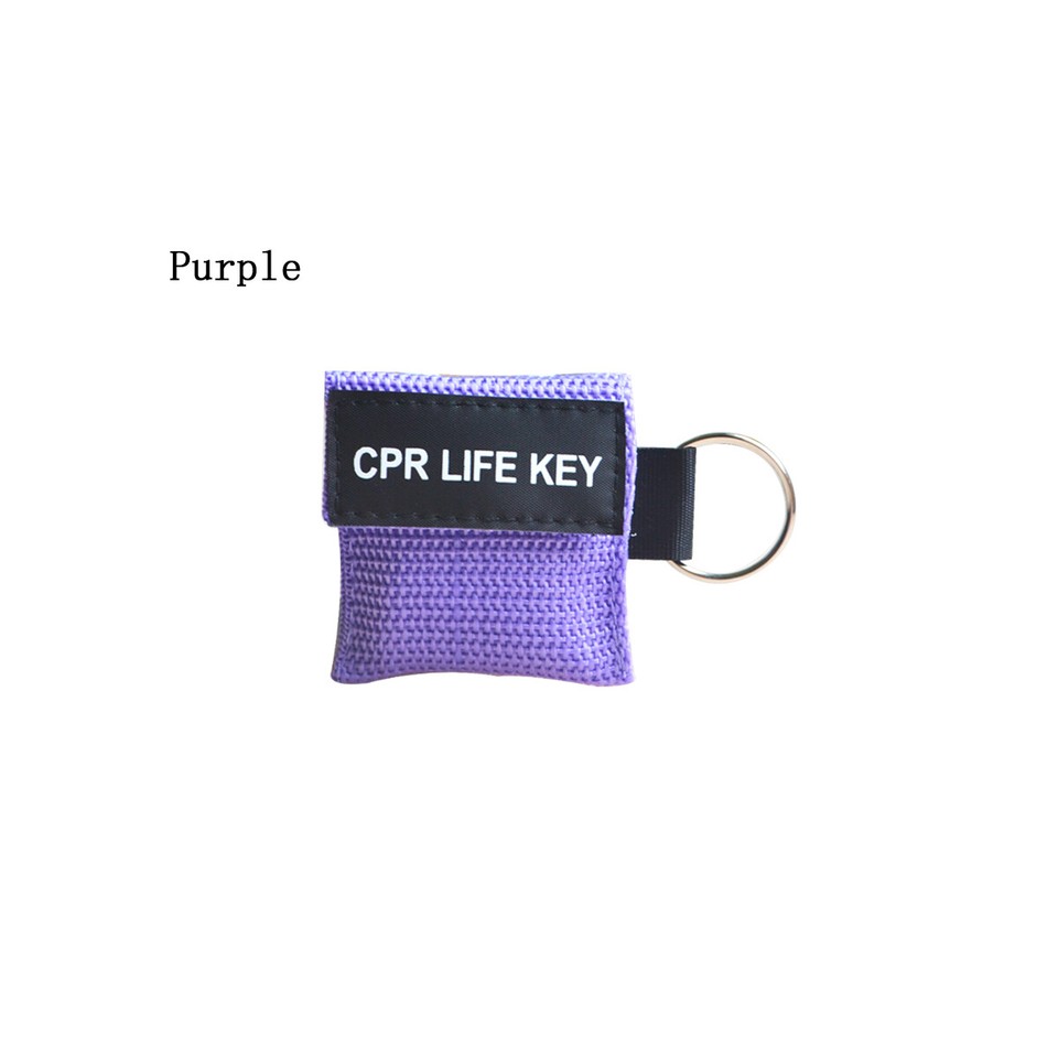 First aid resuscitation CPR Life Key CPR face shield key-ring Mouth to ...