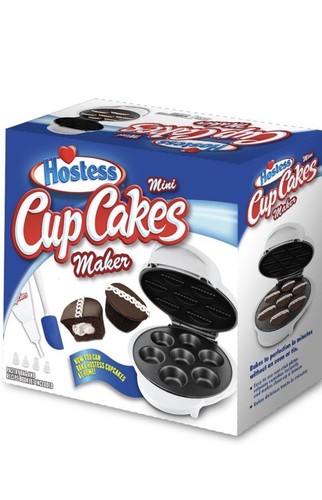 Hostess Mini Cup Cakes Maker Bake your own Electric Machine & Recipe ...