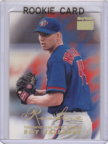 Roy Halladay SKYBOX PREMIUM ROOKIE CARD Toronto Blue Jays Phillies ...