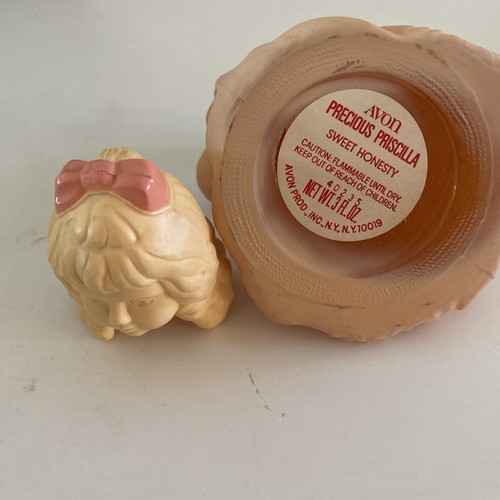 Vintage AVON Precious Priscilla Perfume Bottle | eBay