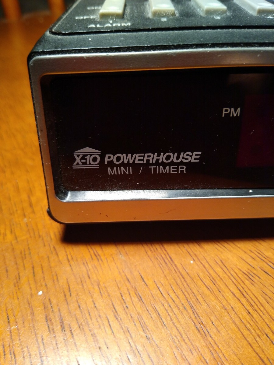 X10 Powerhouse Minitimer Programmable Control Center X10 Home