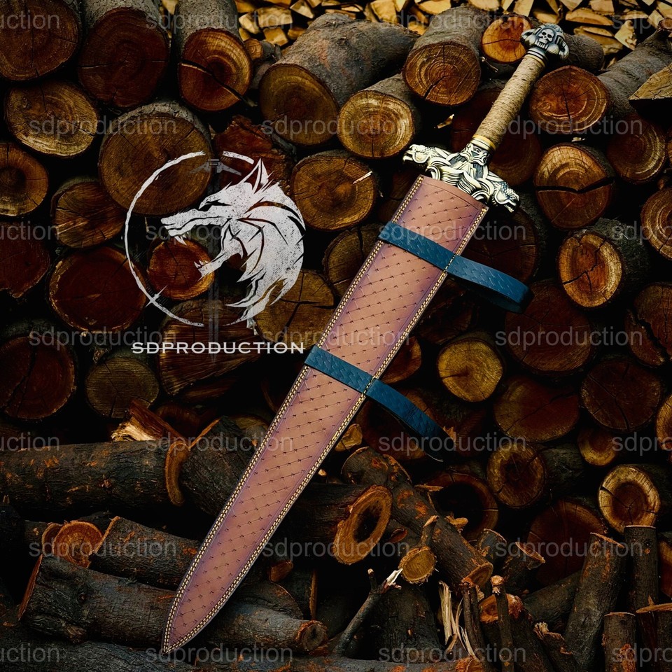 Handmade Scottish Claymore Sword, Medieval Sword, Battle Ready Viking ...