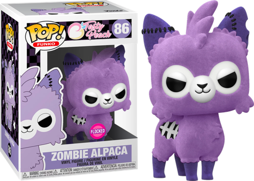 Tasty Peach - Lavender Zombie Alpaca Flocked Pop! Vinyl Figure "New ...