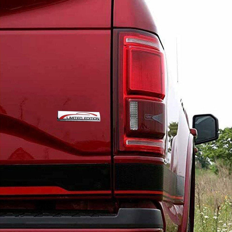 LIMITED EDITION Logo Emblem Decor Car Trunk Sticker Decal Car ...