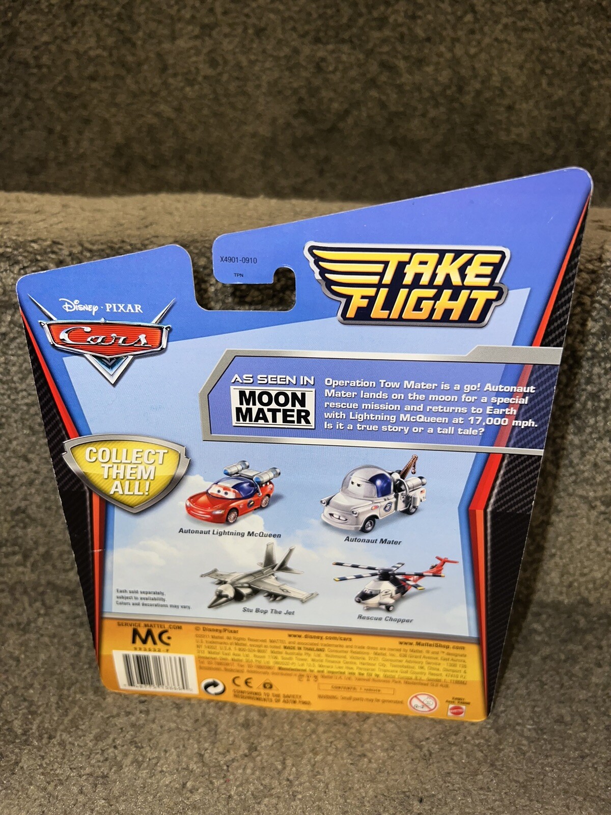 DISNEY PIXAR CARS STU BOP THE JET TAKE FLIGHT SERIES MOON MATER | eBay