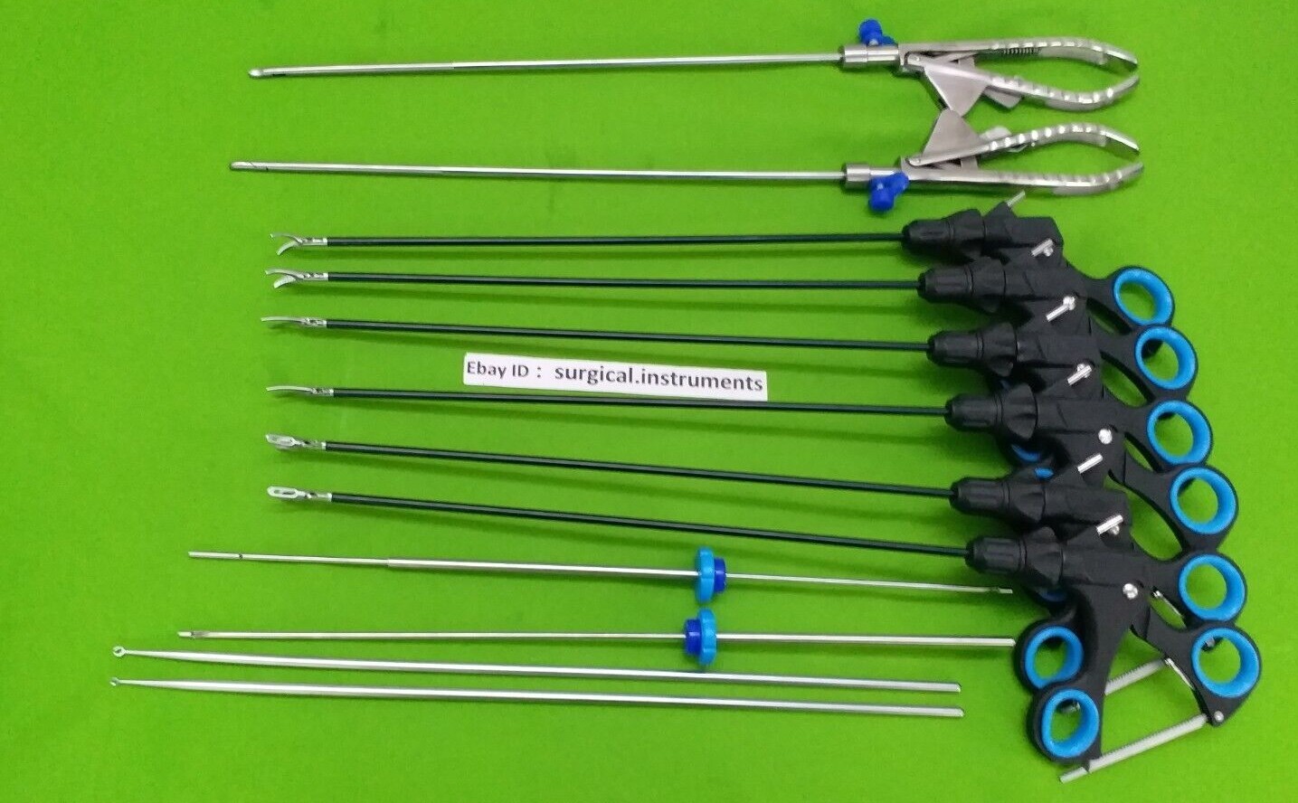 15Set Laparoscopic Endotrainer Basic Training Kit Reusable Surgical ...