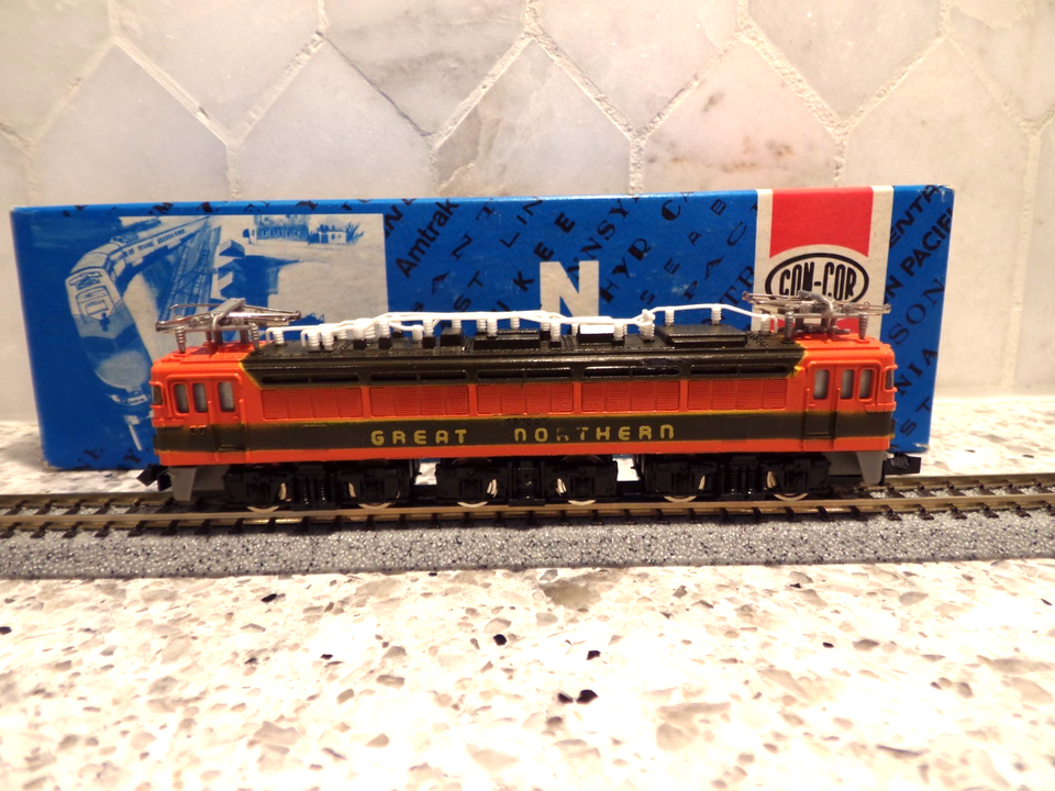N Scale Con-Cor #2075 GREAT NORTHERN EP-70 Powered RARE! | eBay
