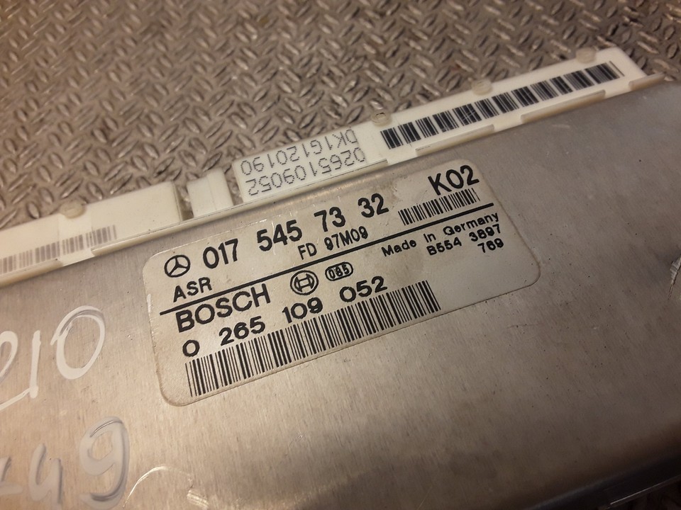 Mercedes W210 ABS Asr ECU Kontrolle Modul Einheit für E-Klasse S210 ...