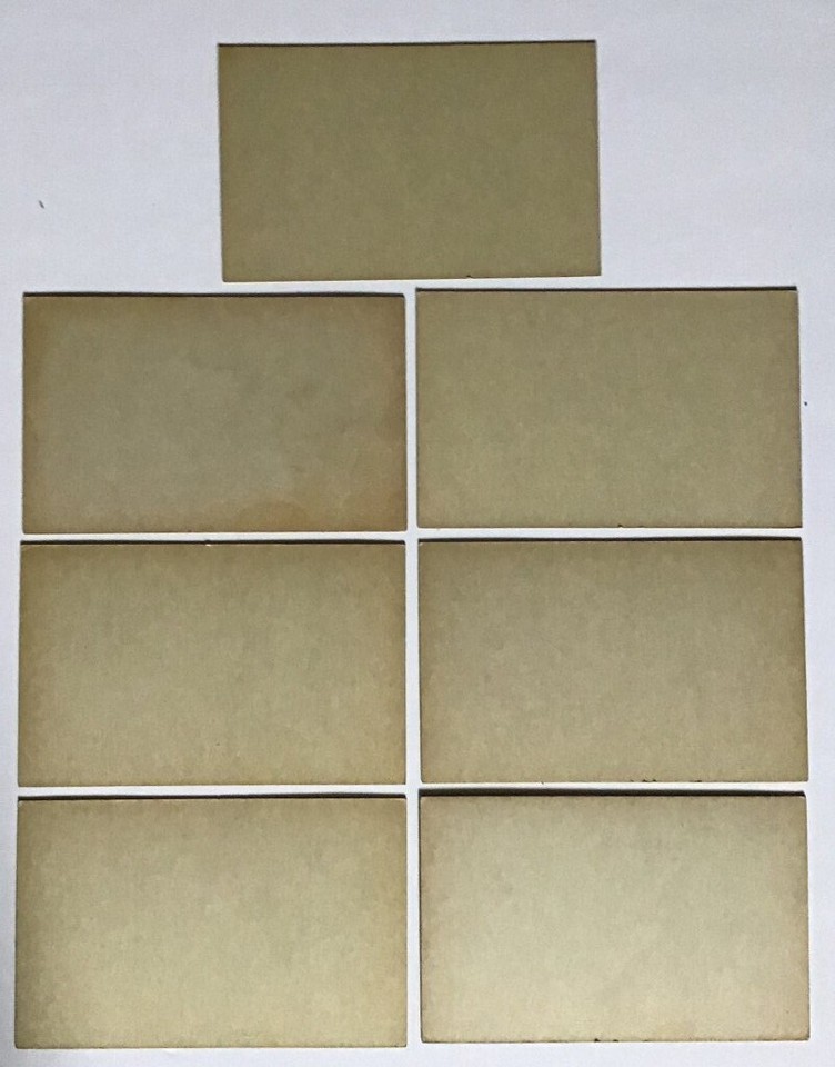 ALLAN ROCKY LANE COWBOY TV & MOVIE STAR 7 DIFF ARCADE EXHIBIT CARDS | eBay