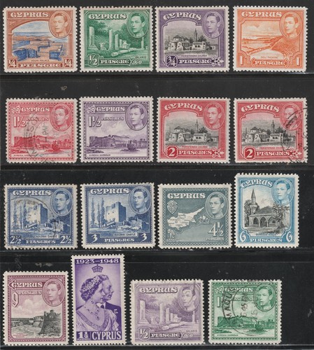 Cyprus Lot 12 - Postage: (Stamp details below) 2023 Scott Catalog Value ...
