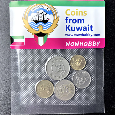 Kuwaiti Coins 🇰🇼 5 Unique Random Coins from Kuwait for Coin Collecting ...