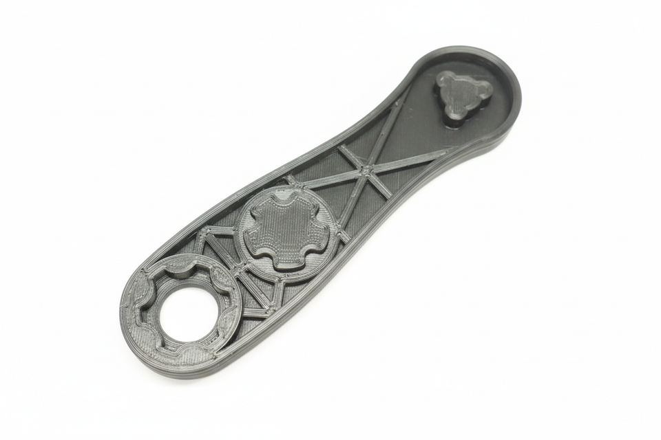 Wrench for Obsidian 9/45 End Cap Piston Tri-Lug Multi Tool Non-Marring ...
