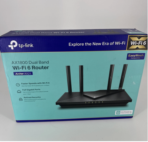 TP-Link AX-1800 WiFi 6 Router Archer AX21 Dual Band Wireless Router | eBay