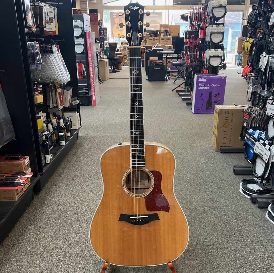 Taylor 610e Dreadnought Acoustic-Electric Guitar w/ Hardcase (Pre-Owned ...